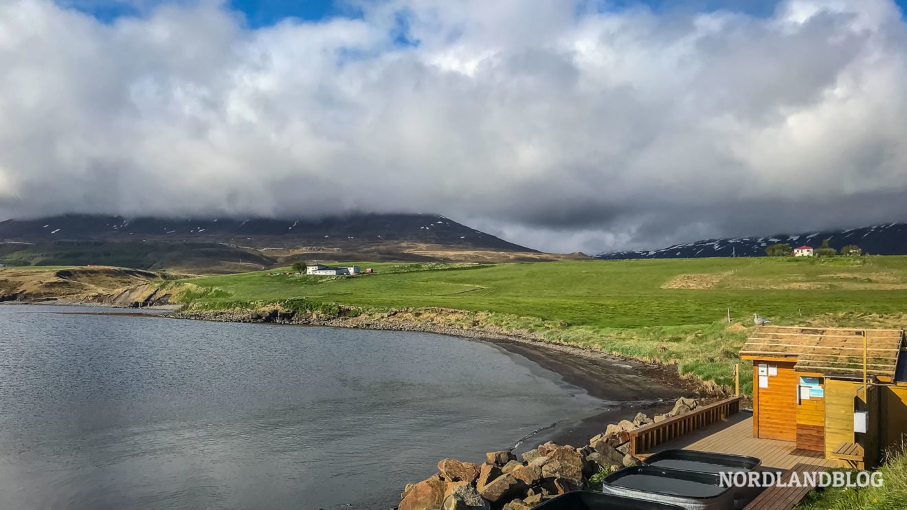 Island mit dem Kastenwagen: Campingplatz Tjaldstæði Hauganes