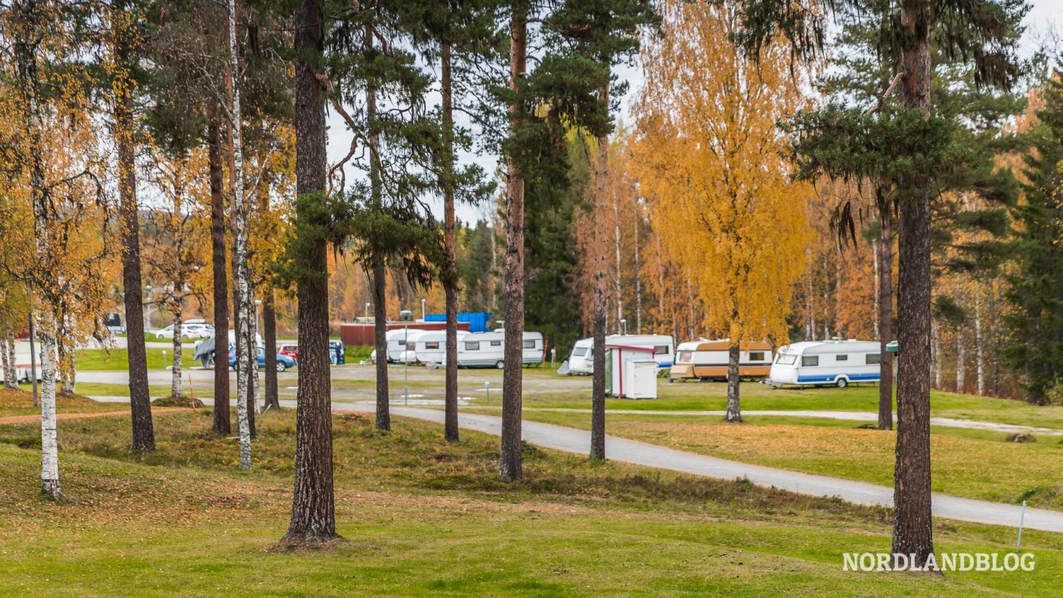 Wohnmobil Campingplatz Schweden: Campen am Skicenter Åsarna (E 45)