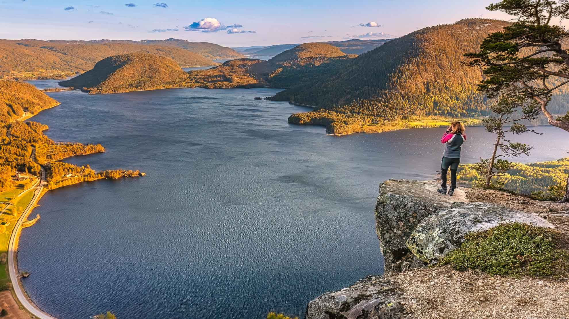 Wanderung zum Ørnenapen - Trollzunge des Setesdalen