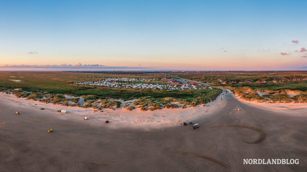 First Camp Lakolk-Strand auf der Insel Rømø